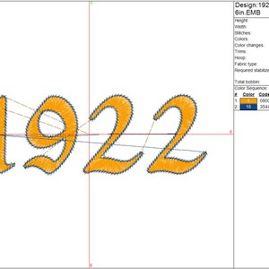 1922 Machine Embroidery Design, Sigma Gamma Rho Sorority, Inc, ΣΓΡ ...