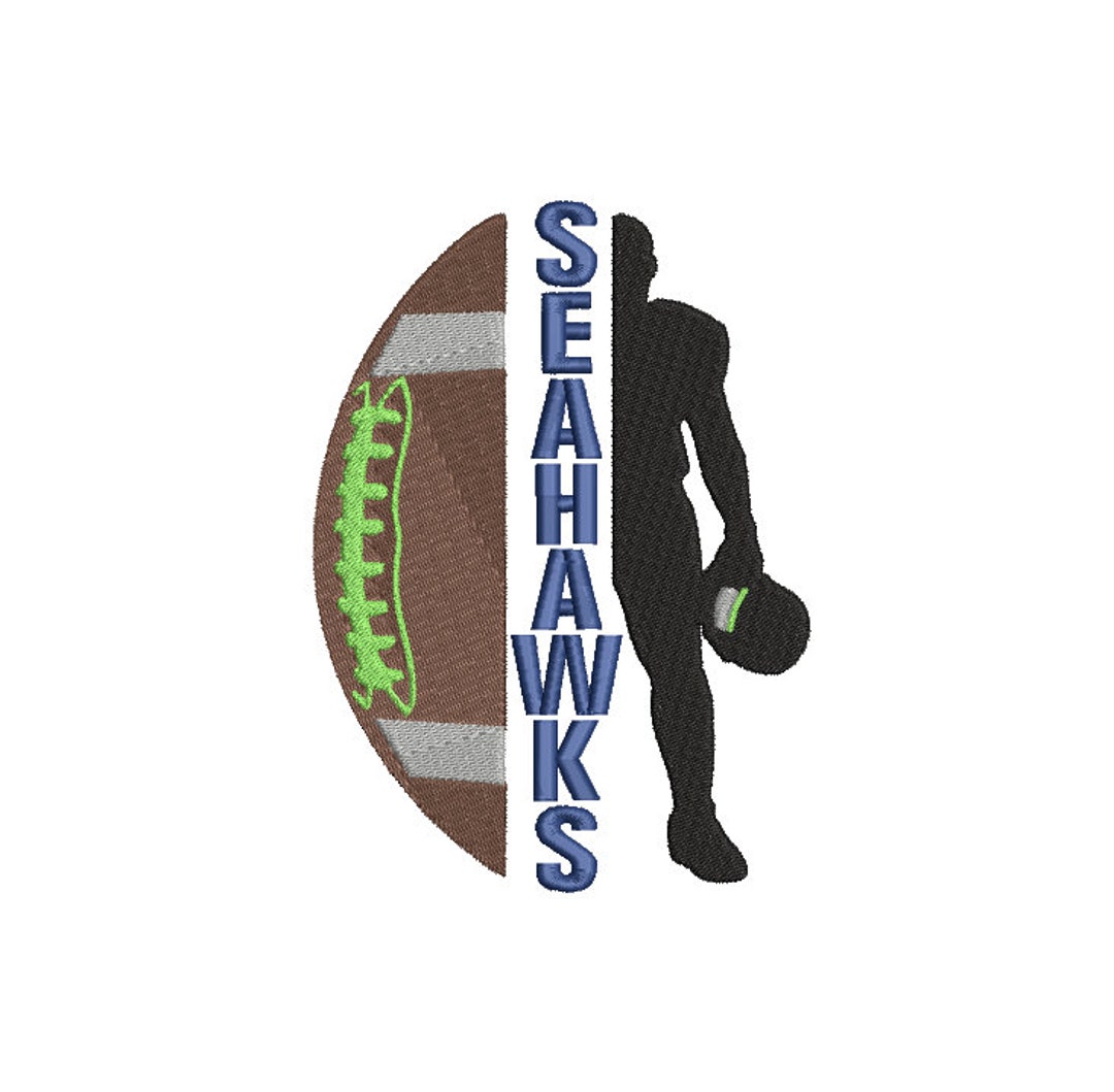 Seattle Seahawks Football Machine Embroidery Design, Sports Digital ...