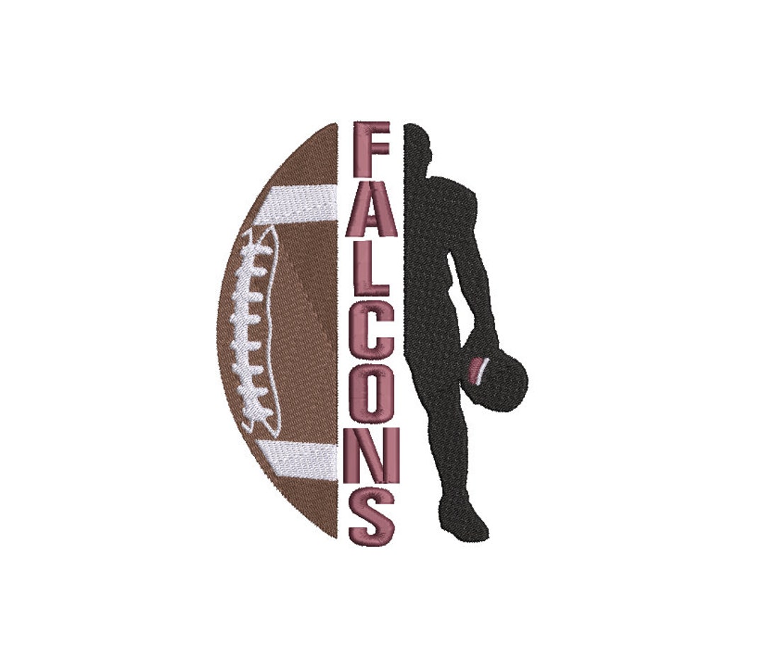 Atlanta Falcons Football Machine Embroidery File Design Sports - Etsy