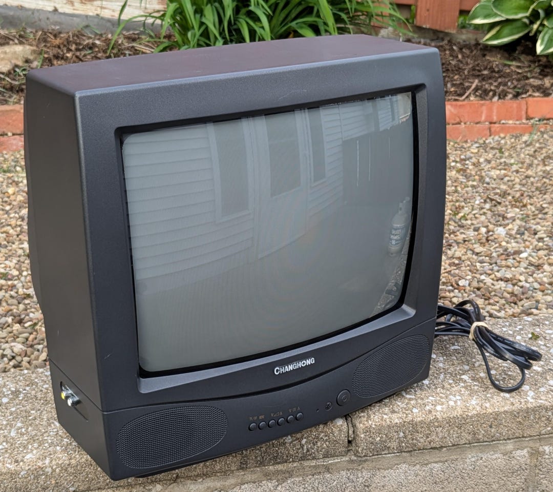 Vintage Changhong 13 Inch CRT Model CKT-1427 Color Gaming TV - Etsy