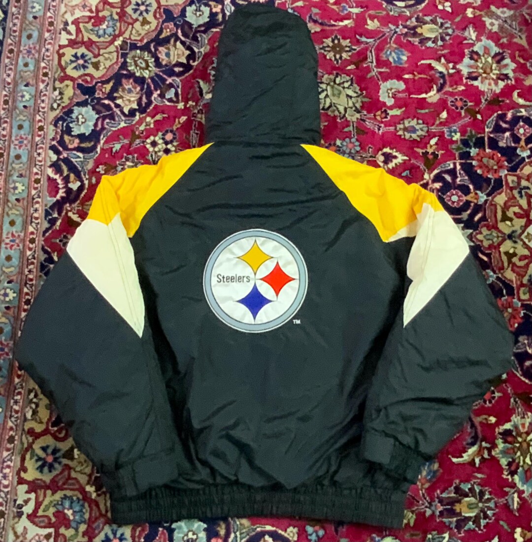 Vintage 90s Pittsburgh Steelers Gameday Turbo Sportswear Puffer Jacket ...