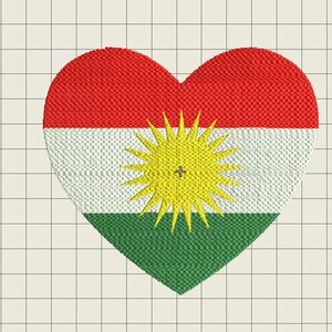 Kurdish Flag Hook Morale Patch Peshmerga Kurdistan Flag - Etsy