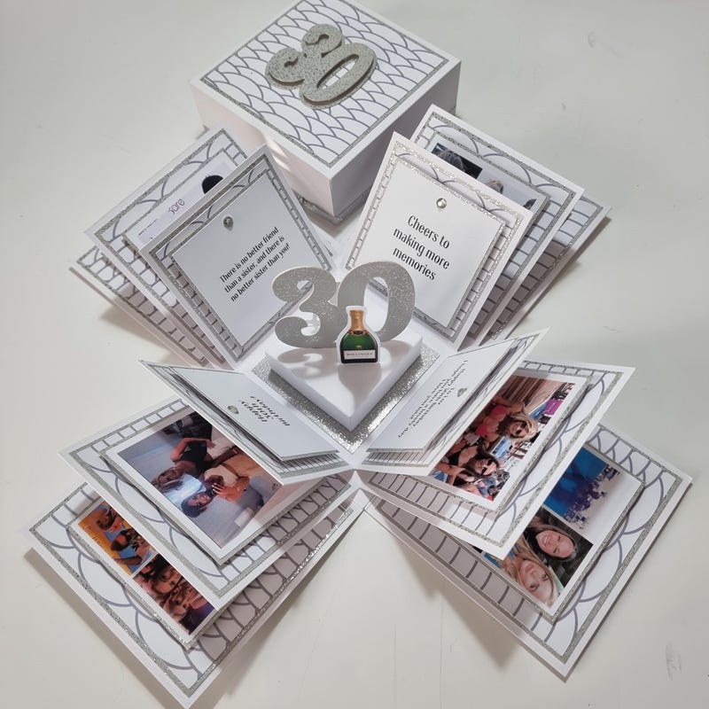 Exploding Box Template - Etsy