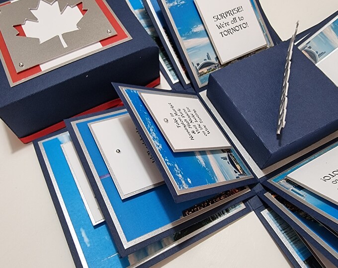 Handcrafted Artisan Exploding Occasions Boxes by ExplodingBoxCo