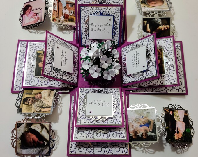 Handcrafted Artisan Exploding Occasions Boxes by ExplodingBoxCo