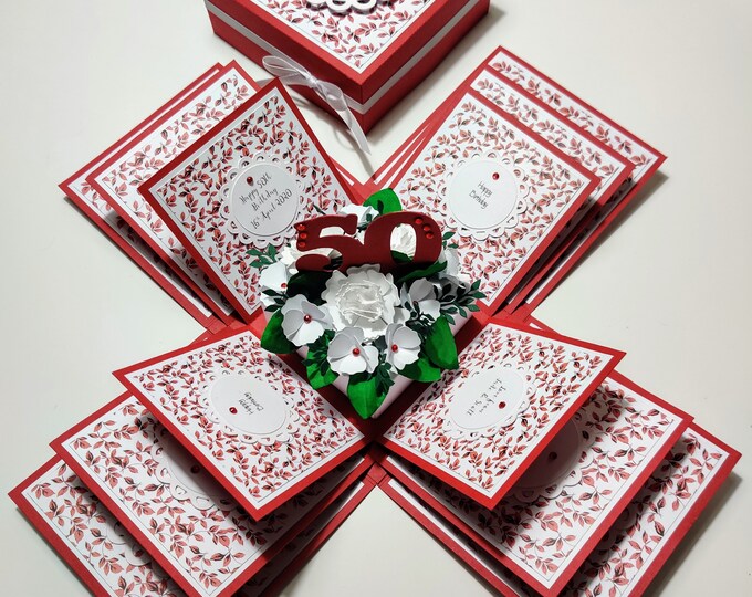 Handcrafted Artisan Exploding Occasions Boxes by ExplodingBoxCo