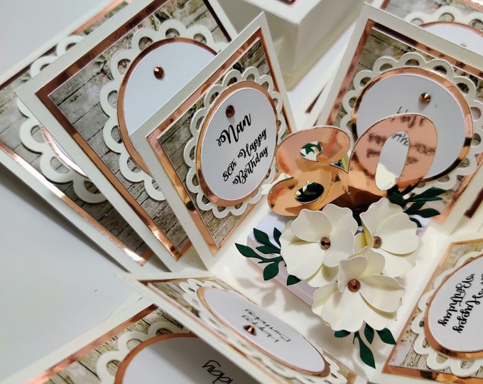 Handcrafted Artisan Exploding Occasions Boxes by ExplodingBoxCo