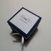 Navy Blue & Silver Exploding Wedding Invitation Boxes - Luxury Invites ...