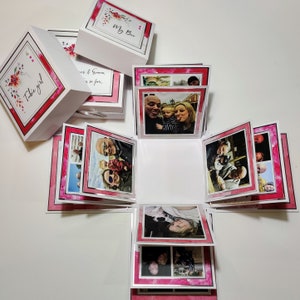 Proposal Boxes - Exploding Proposal - Ring Box - Will You Marry Me - Valentines Day - Valentines ...