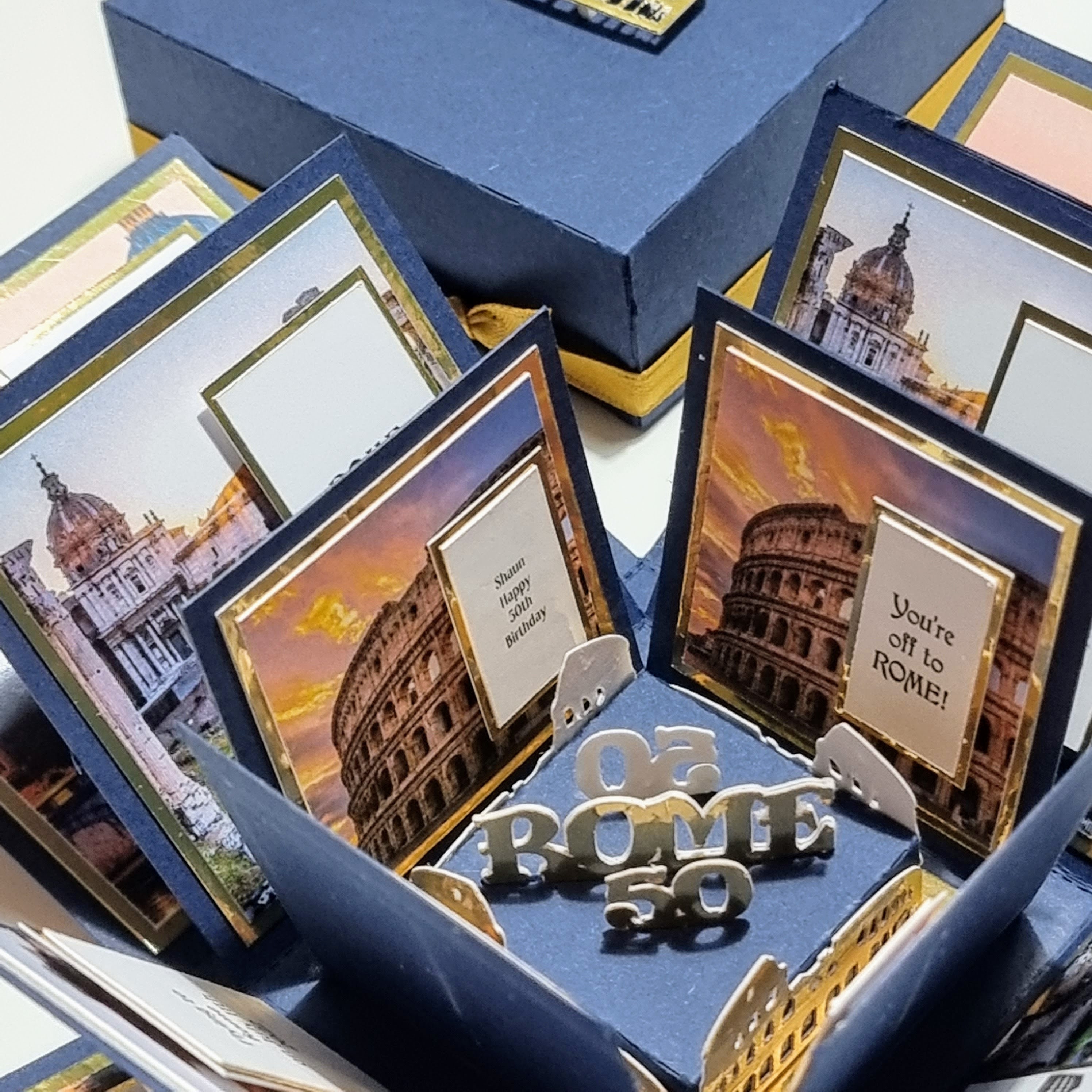 Exploding Occasions Box Surprise Trip to ROME Birthday - Etsy UK