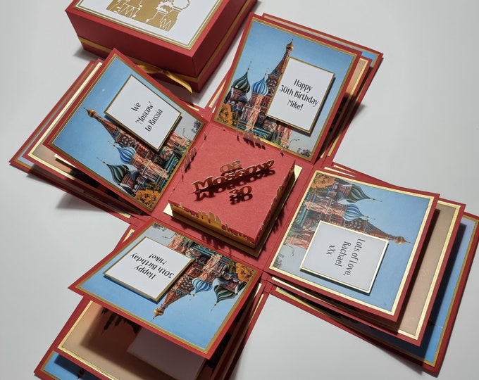 Handcrafted Artisan Exploding Occasions Boxes by ExplodingBoxCo