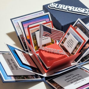 Exploding Trip Reveal Box - Multi Stop AMERICA Trip - AMERICA ...