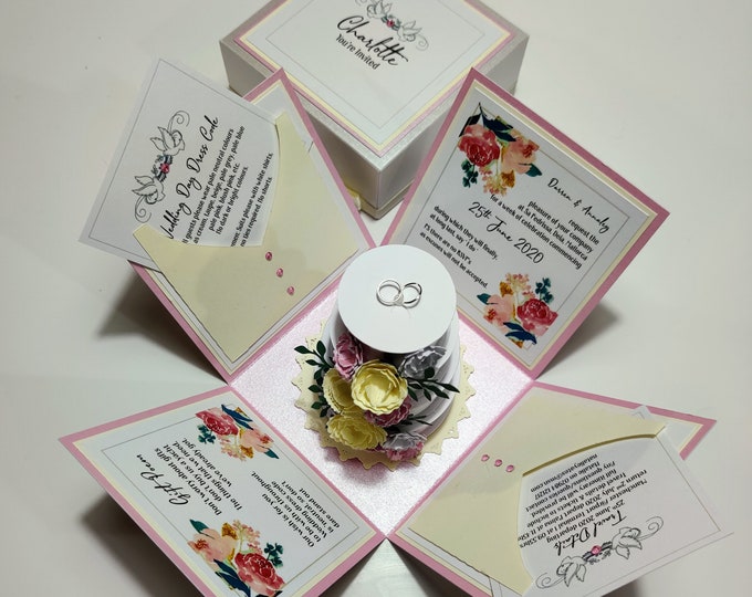 Handcrafted Artisan Exploding Occasions Boxes by ExplodingBoxCo