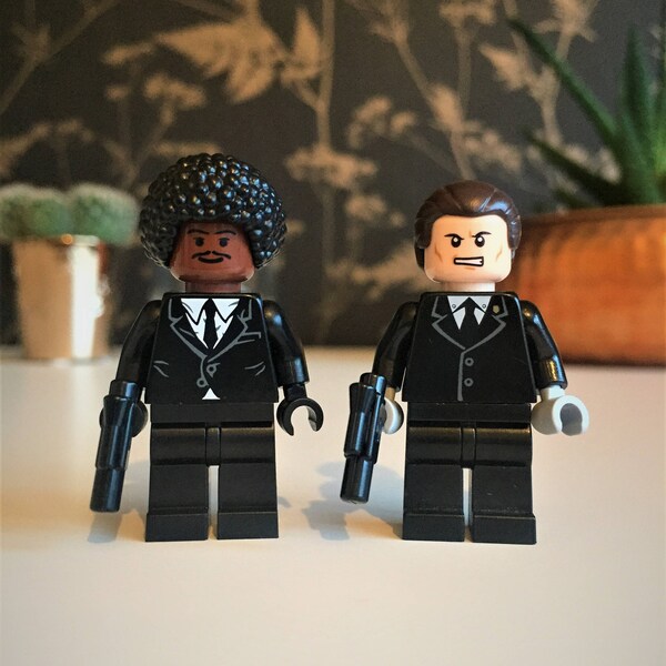 Pulp Fiction Minifigs - Etsy