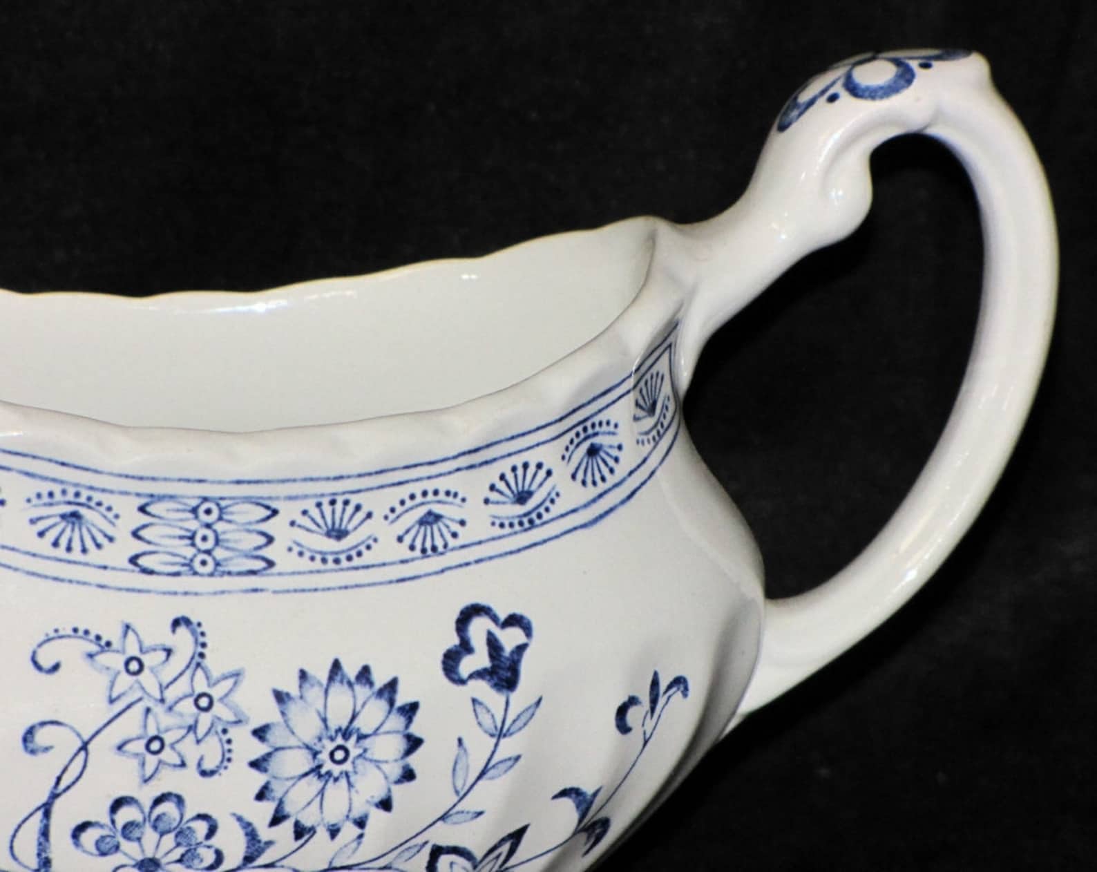Vintage J & G Meakin England Pottery Classic White Nordic Blue - Etsy