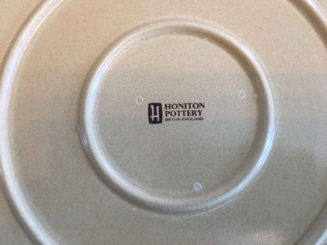Lovely Vintage Honiton Pottery Serving Platter Mustard Yellow - Etsy