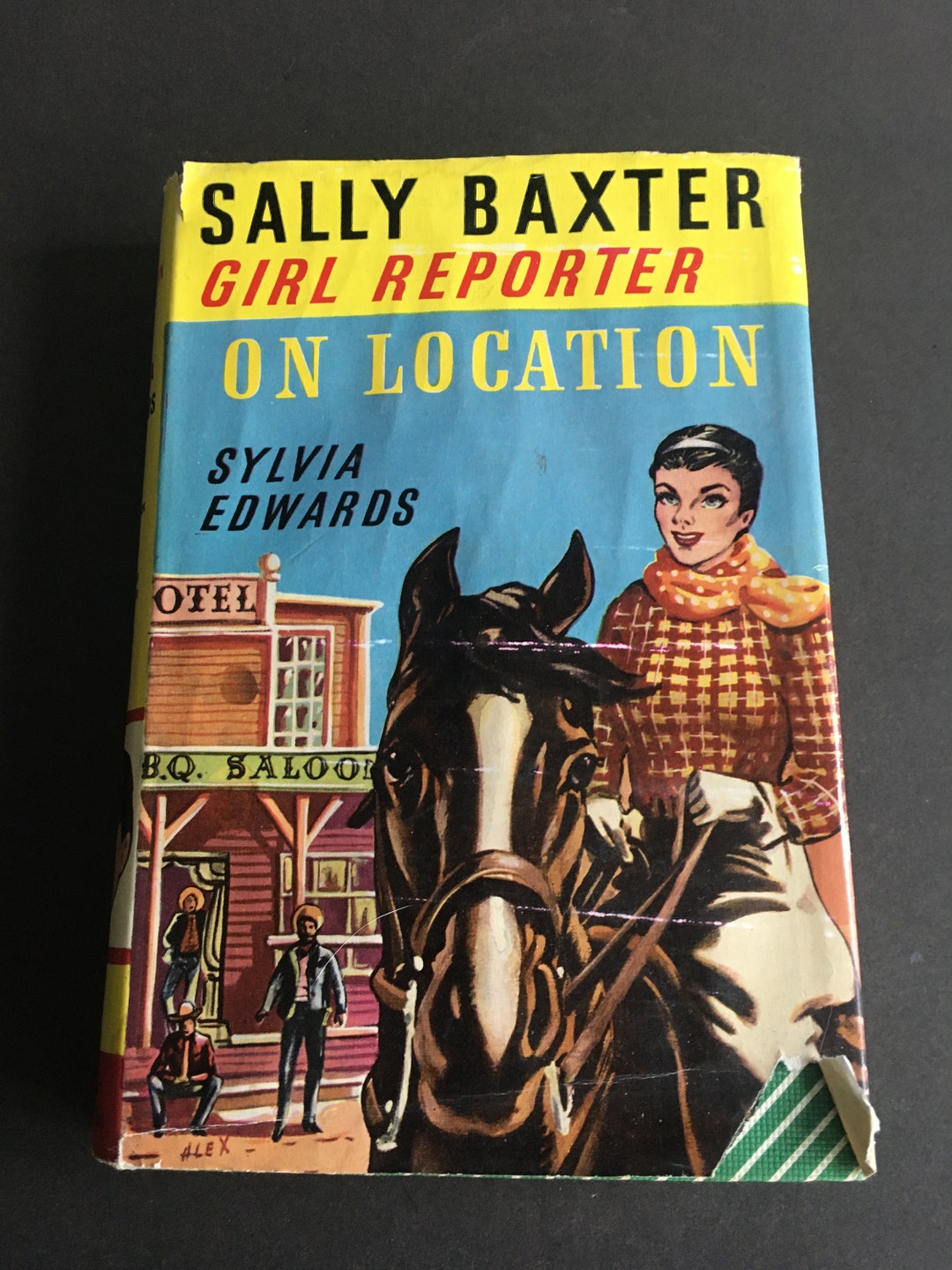 Sally Baxter Girl Reporter on Location Hard Cover Book From 1960s - Etsy