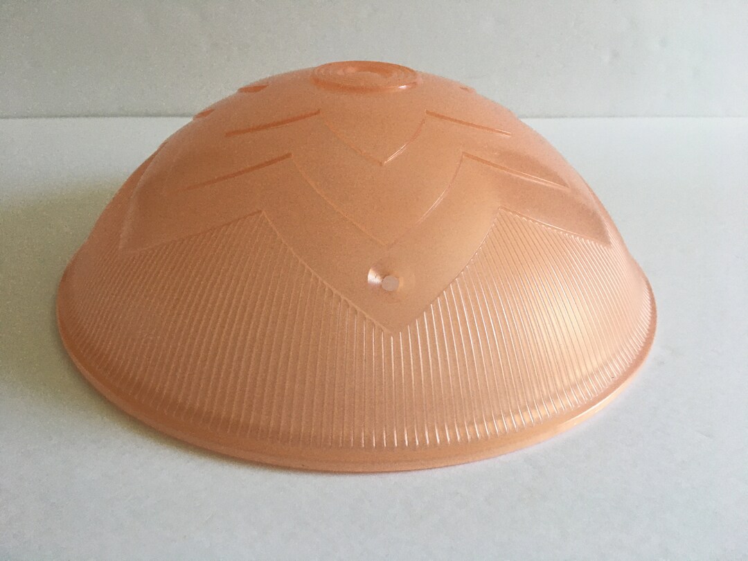 Adorable Pink Glass Hanging Lamp Shade Deco Era - Etsy