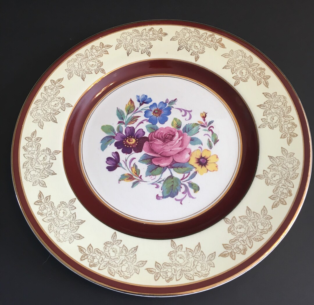 Midwinter Burslem Porcelain Wall or Cabinet Display Plate - Etsy