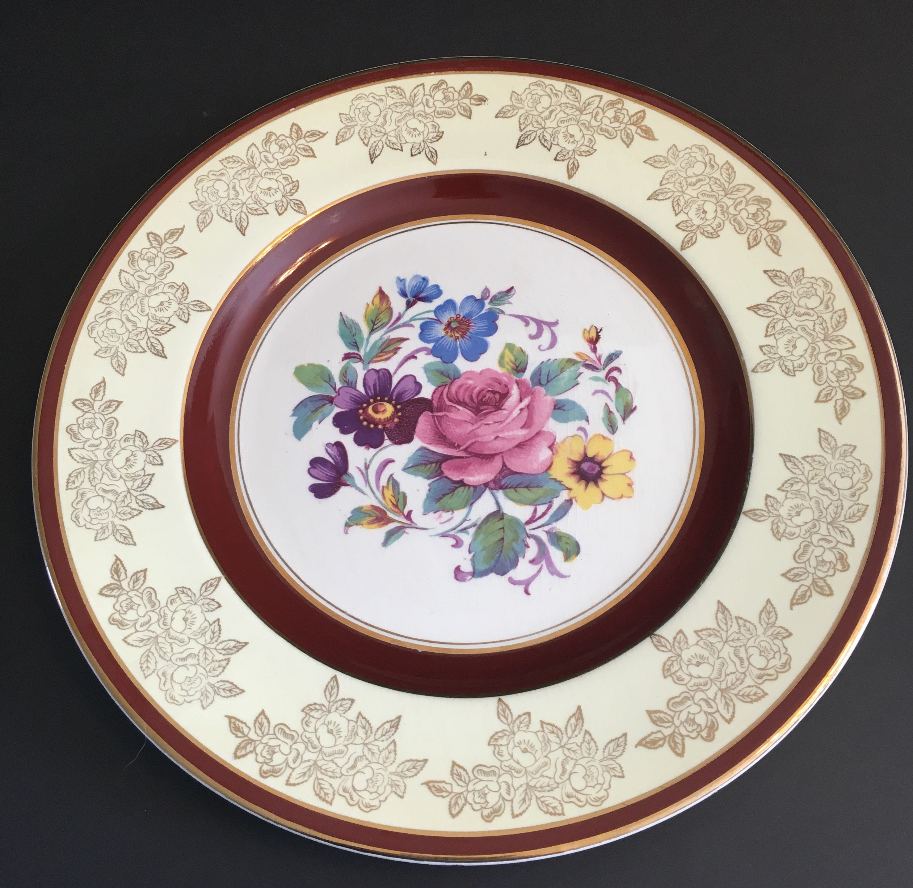 Midwinter Burslem Porcelain Wall or Cabinet Display Plate - Etsy