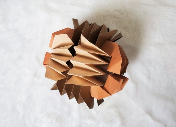 Modular Origami Star Ball