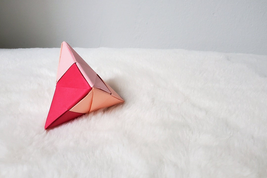 Modular Origami Figure | Pop-it Fidget Spinner | Toy | Art | Unique ...