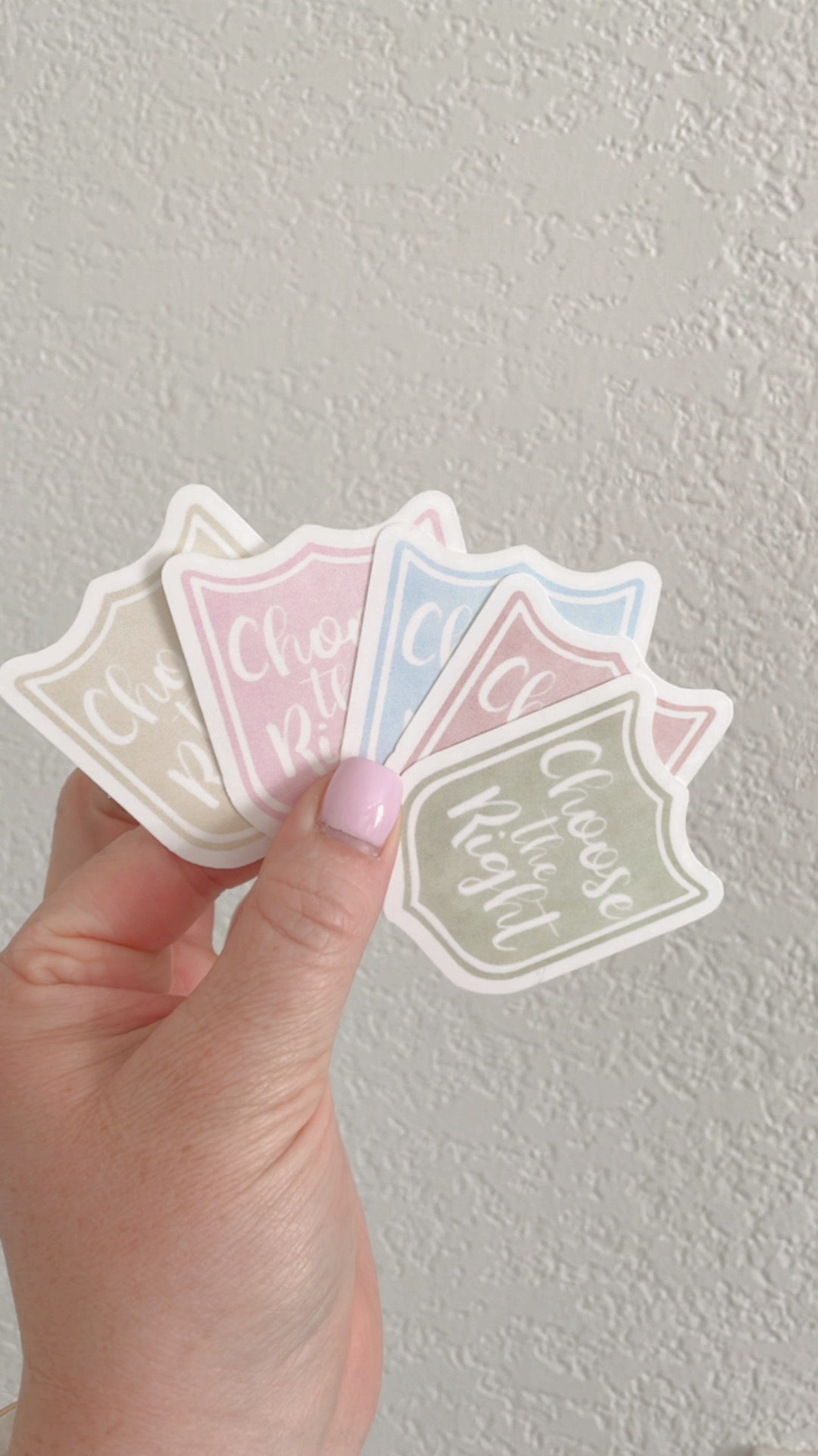 Choose the Right Sheild Sticker - Etsy