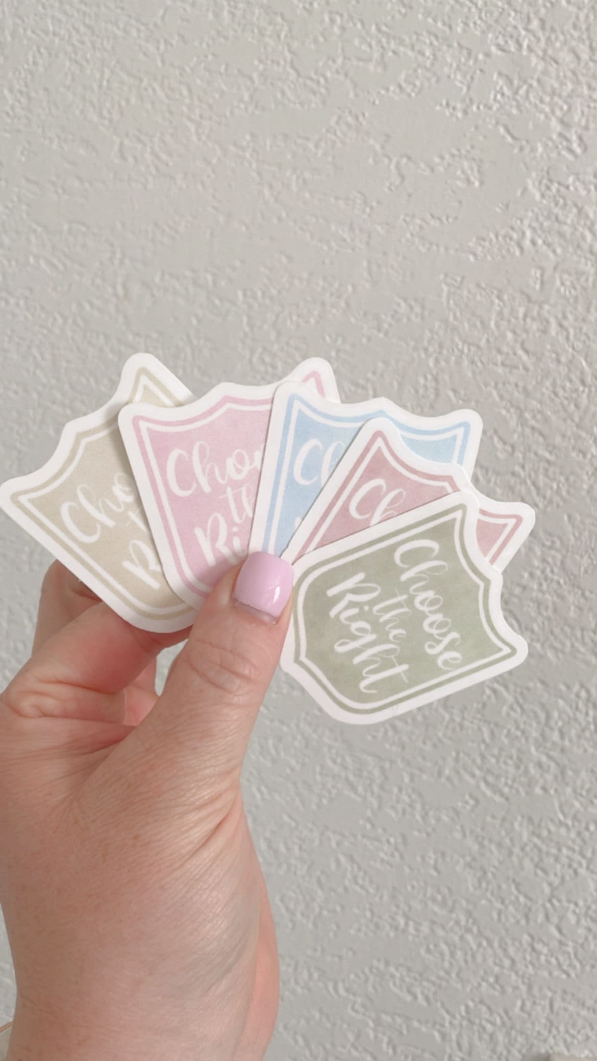 Choose the Right Sheild Sticker - Etsy