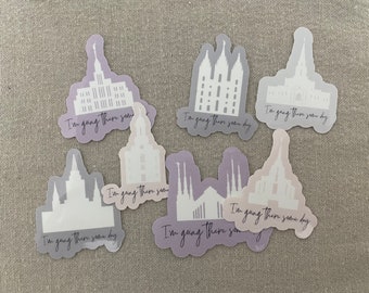 LDS Temple Planner Stickers Made to Fit the Mormon Mom Planner or Erin ...
