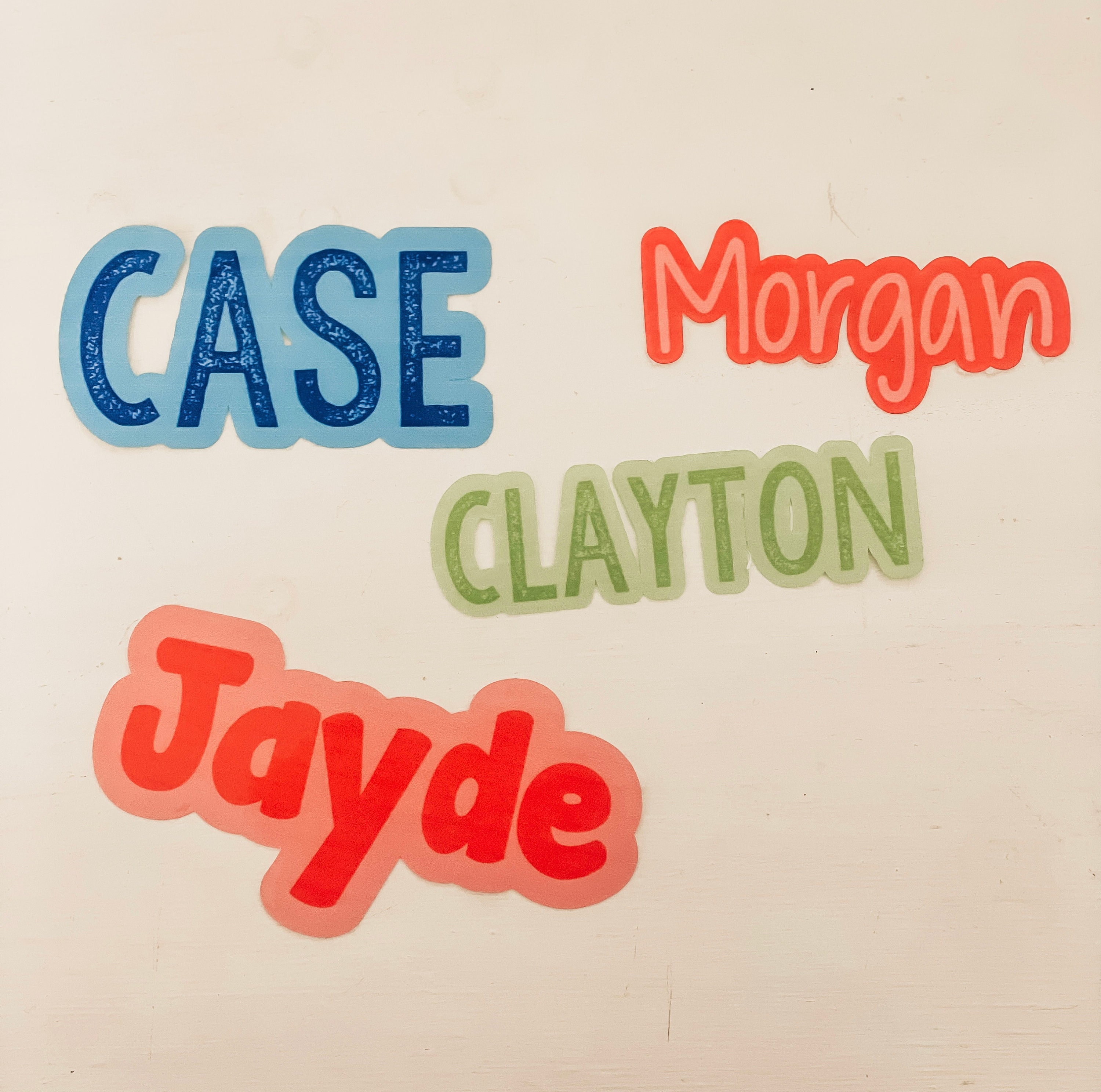 Customizable Name Sticker - Etsy
