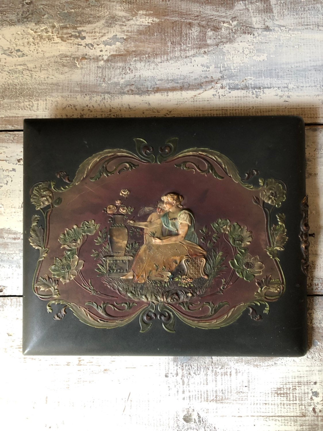 Stunning Victorian Photo Album Cover | Etsy