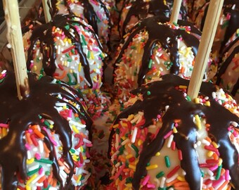 Chocolate covered apples | Etsy