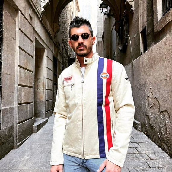 Steve Mcqueen Gulf Racing Jacket