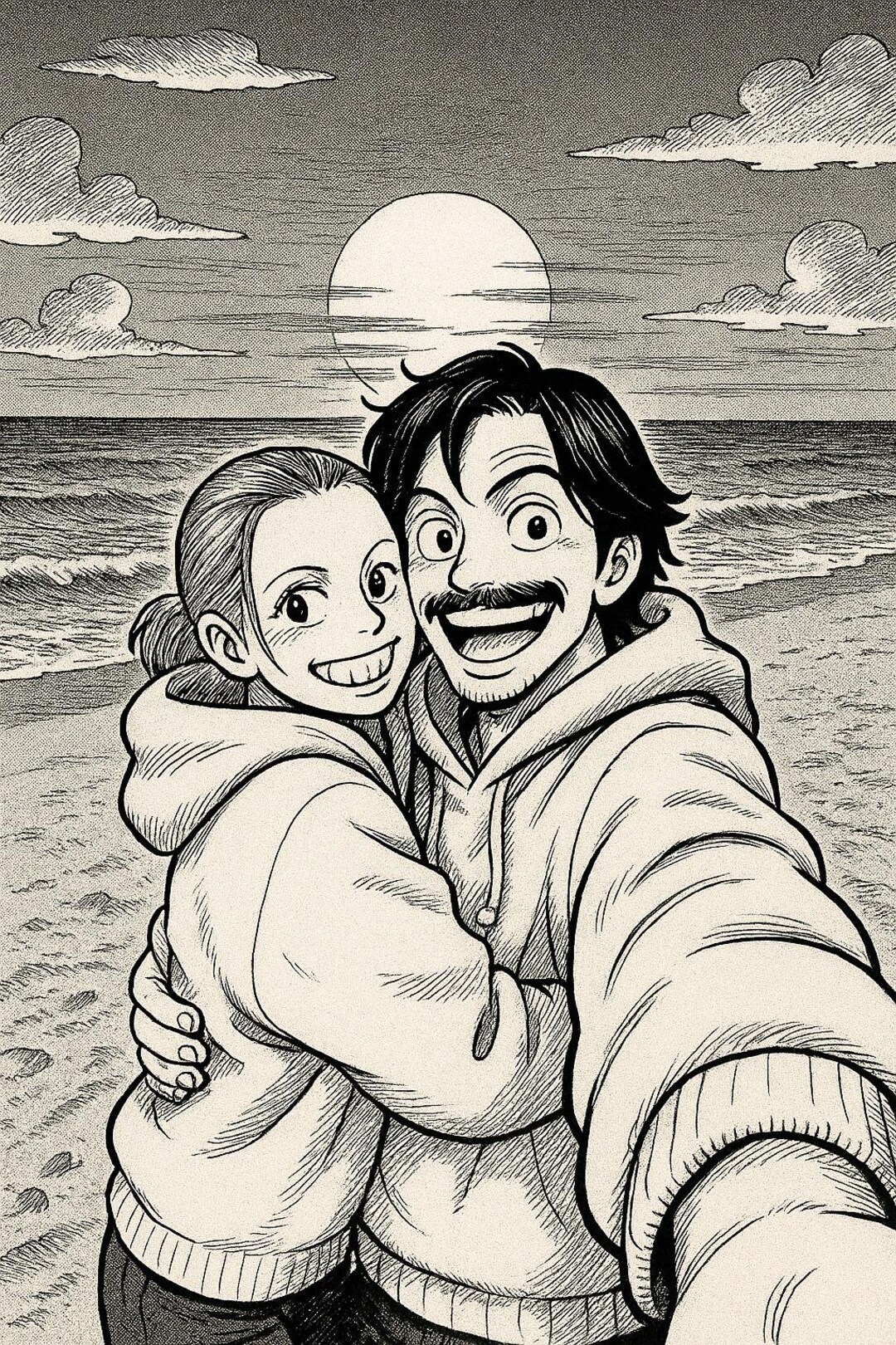 Custom Anime Portraits, One Piece Art Style, Personalized Portrait ...