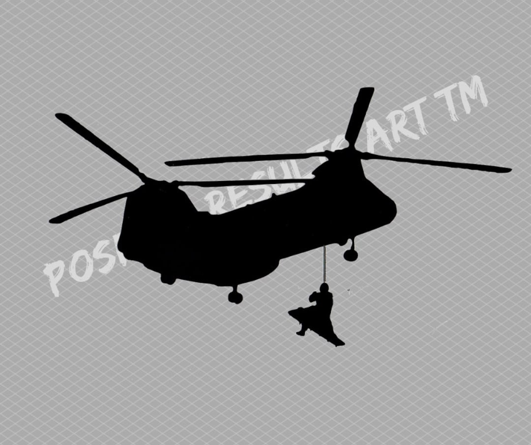 CH46 SAR Litter Hoist Vinyl Decal - Etsy