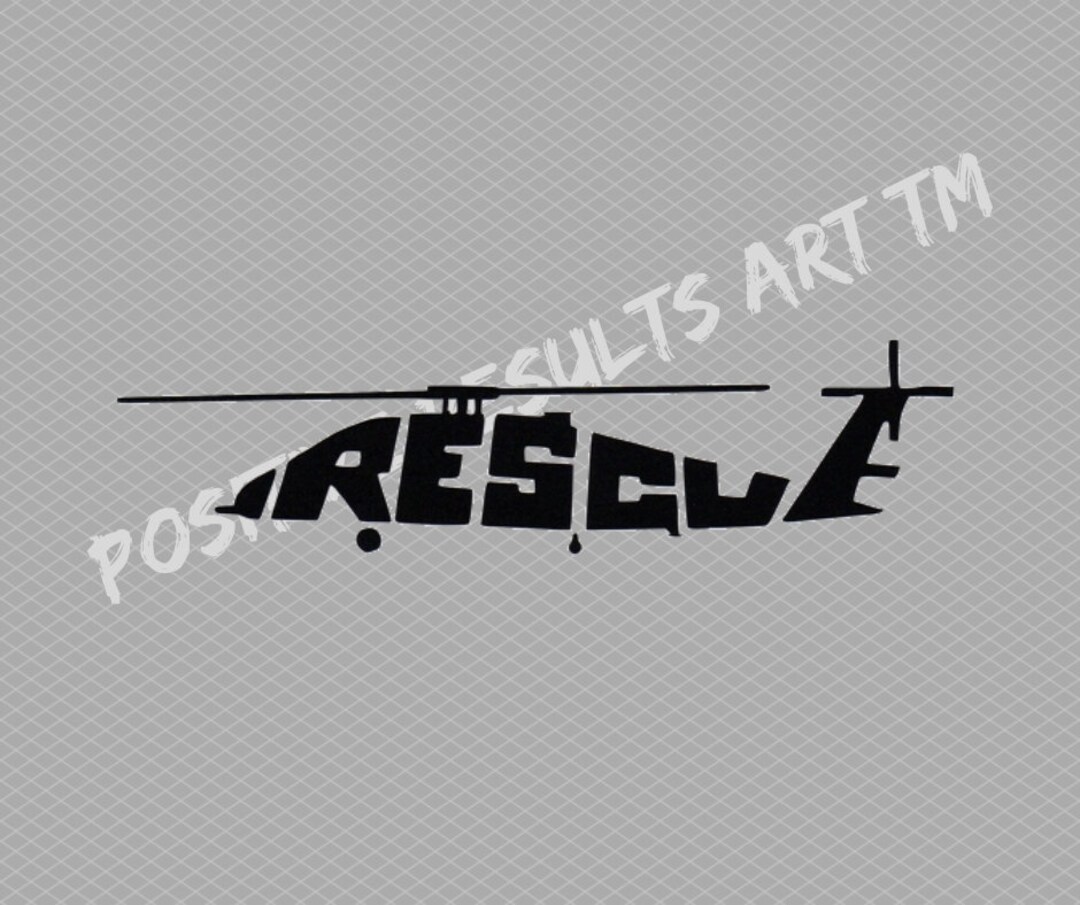SH60 Rescue Decal - Etsy