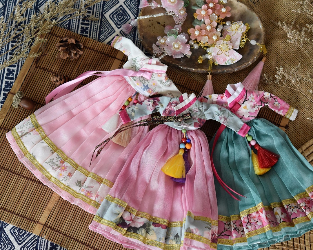Hunbok Dress (korea Style) Clothes Blythe, Pullip Sweet / Dress ...