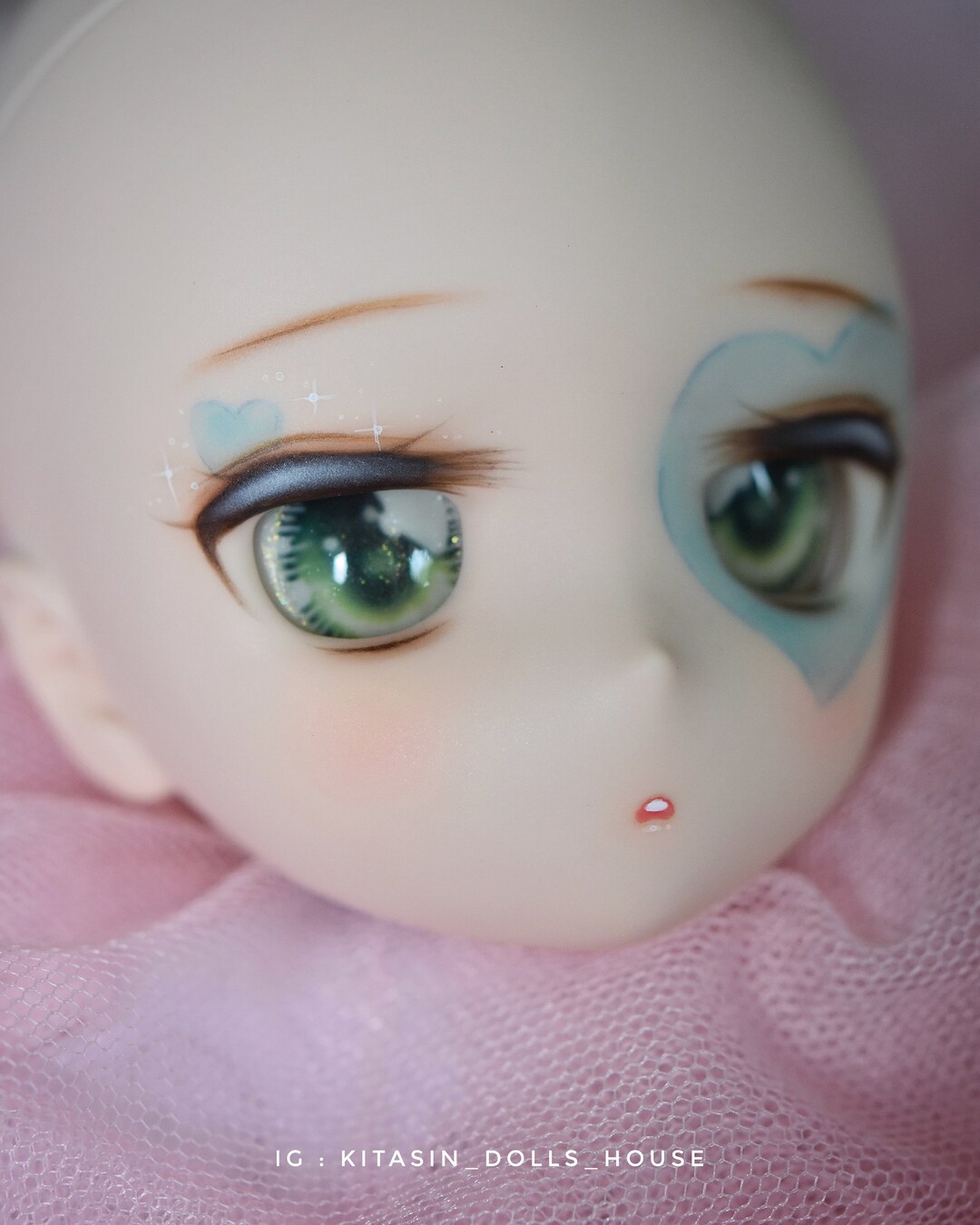 DDH-29 [flesh] Dollfie Dream Head Face-up Re-paint Custom - Etsy