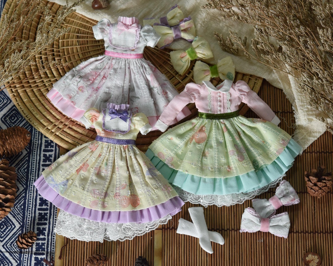 Vintage Clothes Blythe, Pulp / Dress / Outfit - Etsy