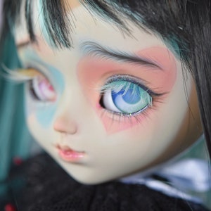 Pullip [mocha Skin] Original Kitasin Style Custom Modify Eye Face-up ...