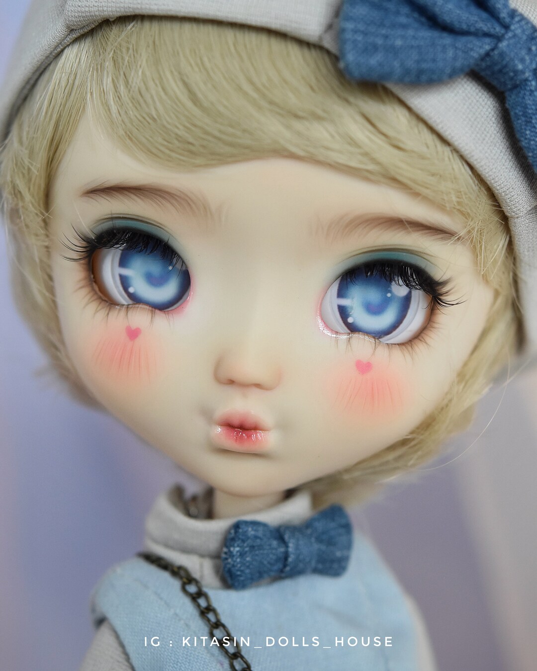Pullip [natural Skin] Original Kitasin Style Custom Modify Eye Face-up ...