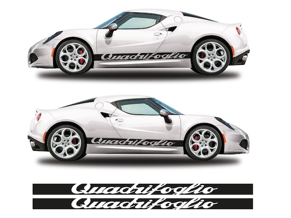 Quadrifoglio Scrip Side Stripes Vinyl Decal Stickers Graphics - Etsy