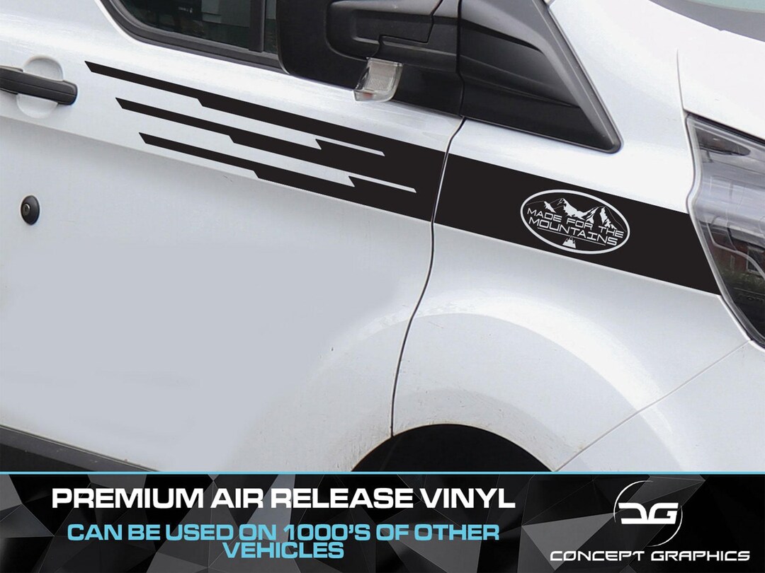 X2 Mountains Stripes Decal Graphics Kit Air Release Vinyl Fits Ford ...