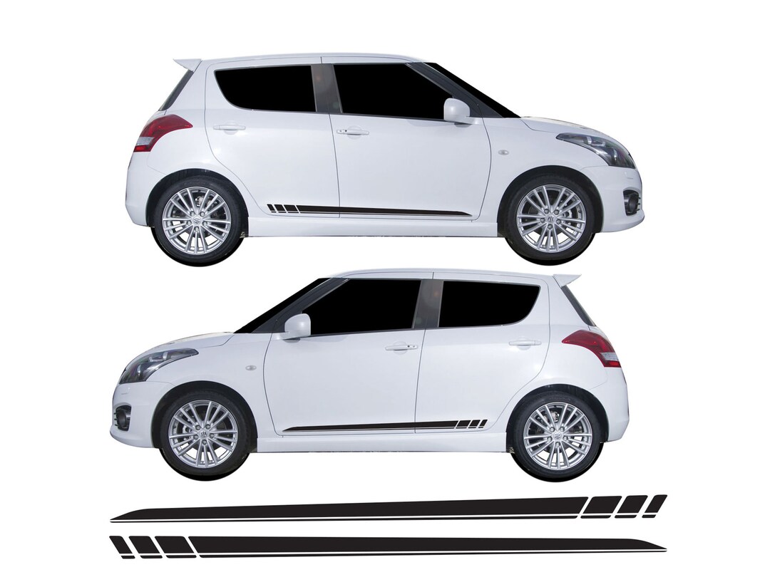 Lower Door Racing Side Stripe Decal Kit Air Release Vinyl Fits Suzuki ...