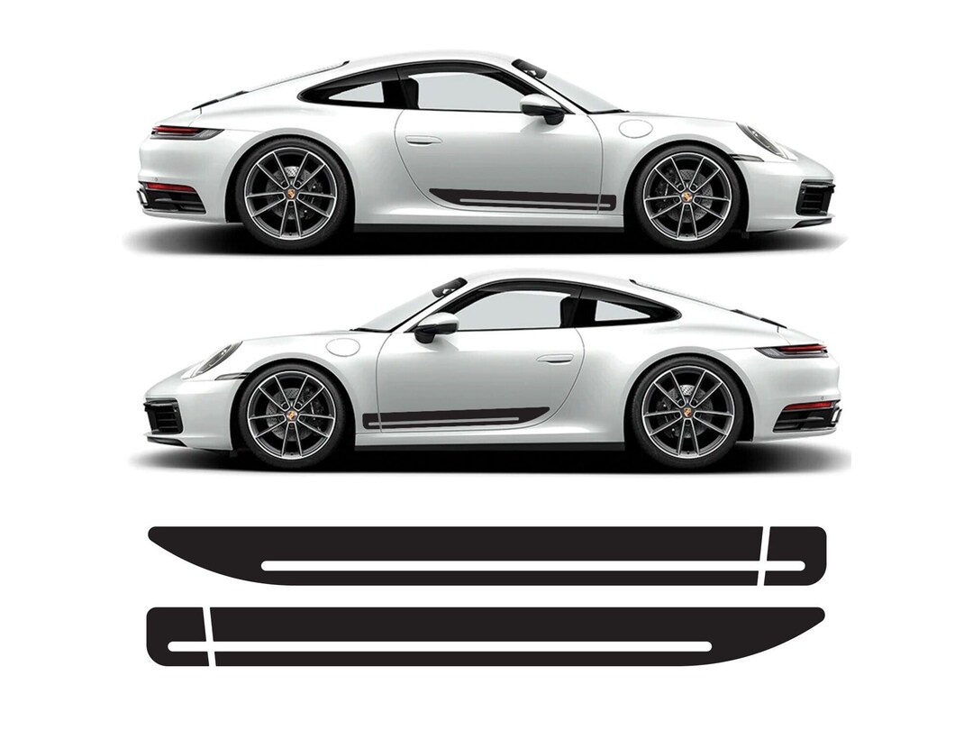 Side Door Stripes Decals Factory Fit Air Release Vinyl Exact Fits ...