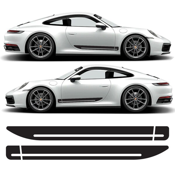 Porsche Side Decals - Etsy