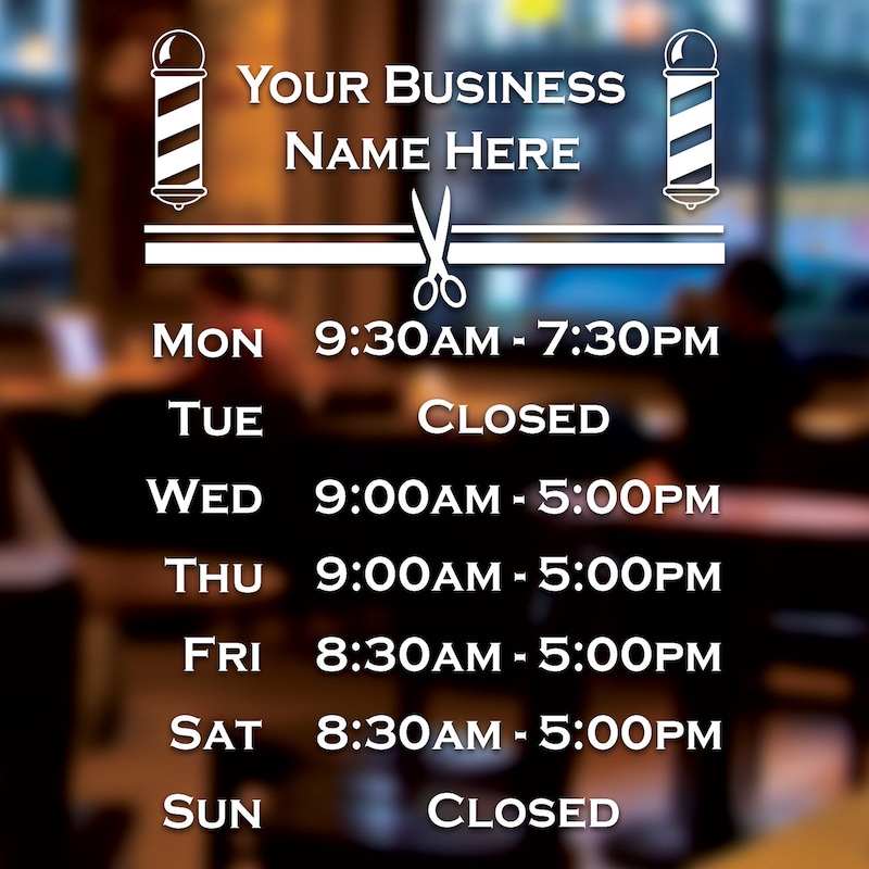 Barber Shop Sign - Etsy