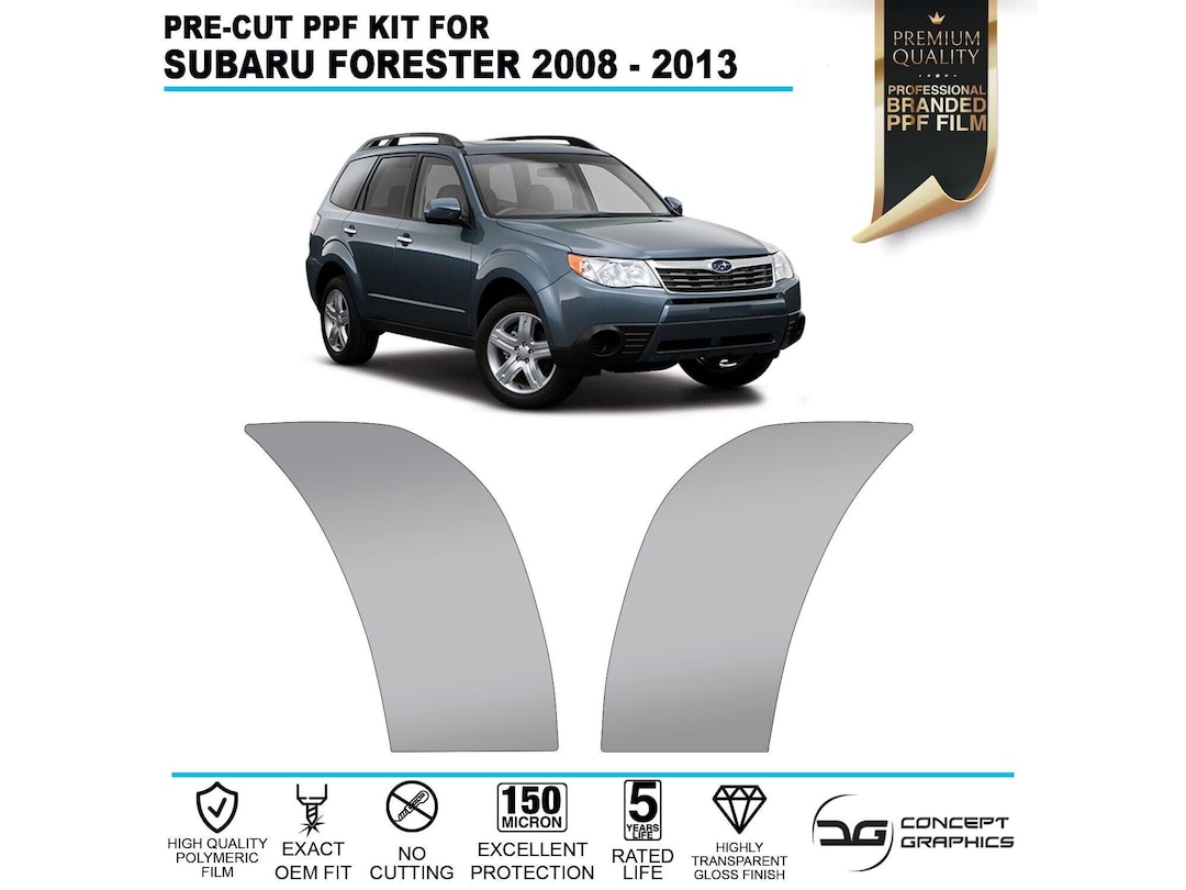 Rear Wheel Arches Stone Chip Guard Pre-cut PPF Paint Protection Film ...