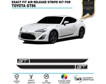 2022 Toyota GR86 Side Mirror Pre-cut Overlay Side Mirror Pinstripe - Etsy