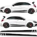 Edition Style Side Stripes for Mercedes A Class A45 AMG Vinyl Decals ...